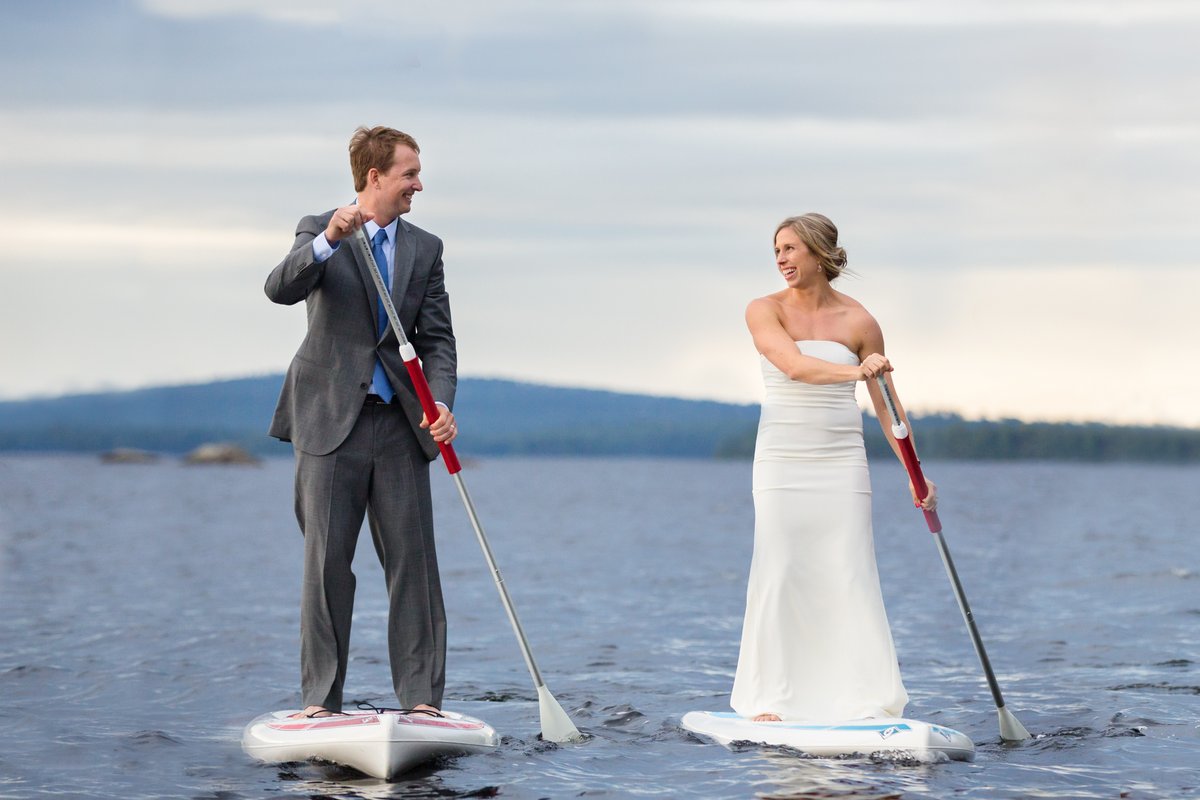 Water Wedding at neoc – New England Outdoor Center