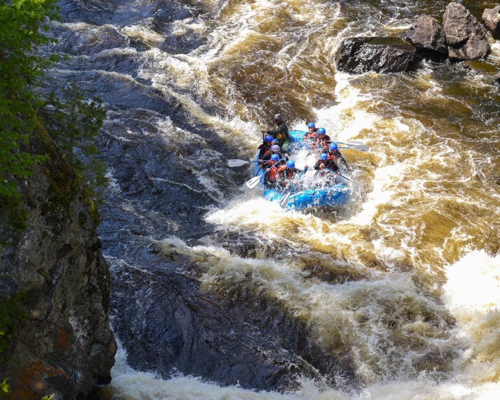 Whitewater Rafting in Maine – New England Outdoor Center