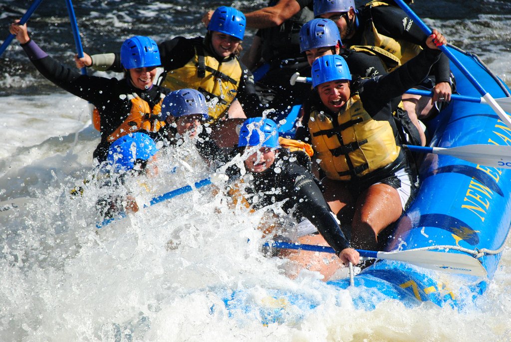 White Water Rafting ME – Penobscot River Trips – New England Outdoor Center