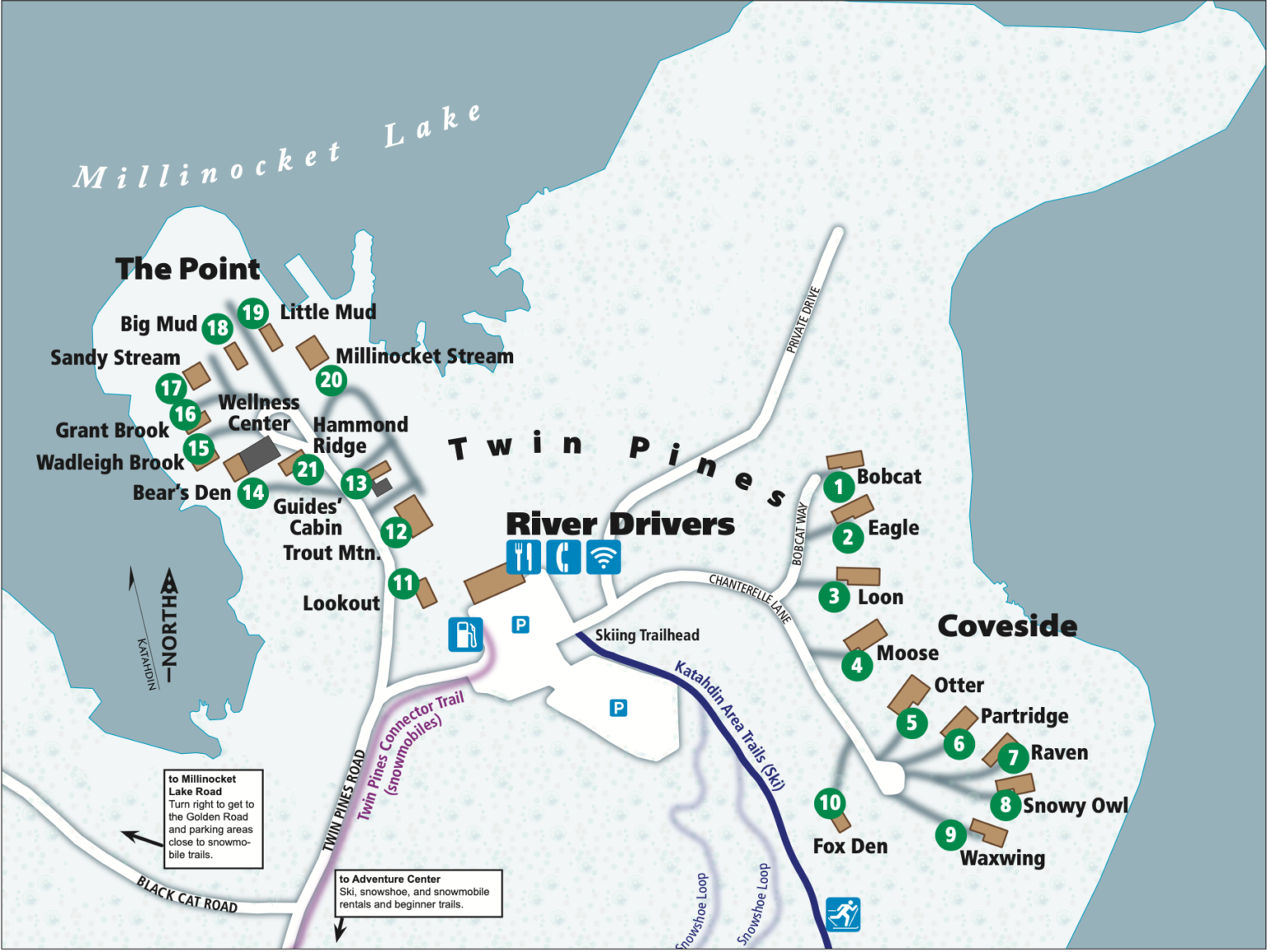 Maine Resort Cabins, Lodges & Accommodations on Millinocket Lake | New ...